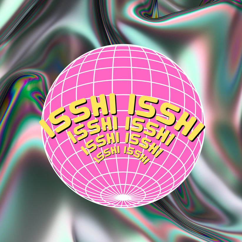 vinyl isshi isshi sticker – Isshi Isshi